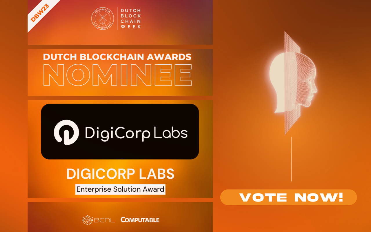 DigiCorp Labs Nominated for the Enterprise Solution Category at Dutch ...
